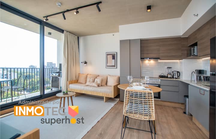 Luxury Retreat: Modern 1br, Pool And Gym 704 - Asunción