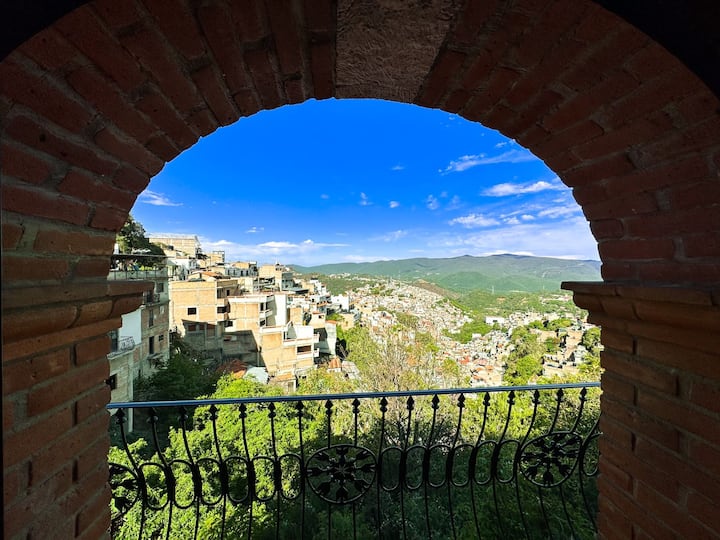 Hermoso Balcón Privado C/vista Panorámica A Taxco - Taxco