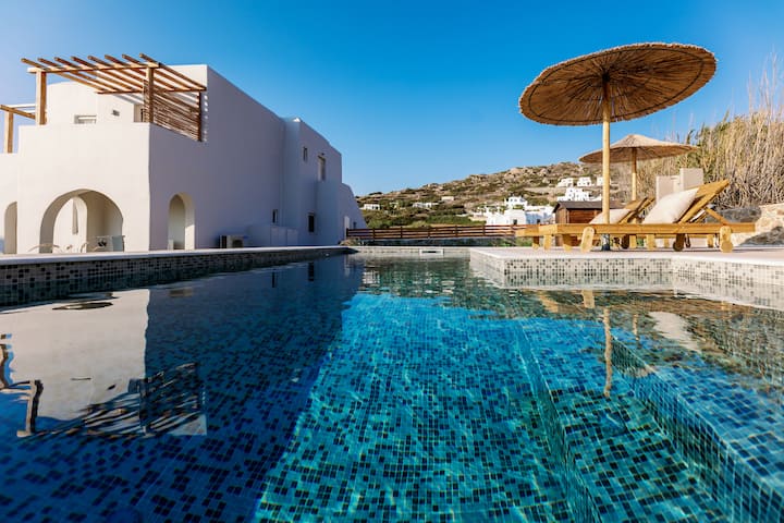 Finest Villas -Earth- Orkos Beach - Naxos