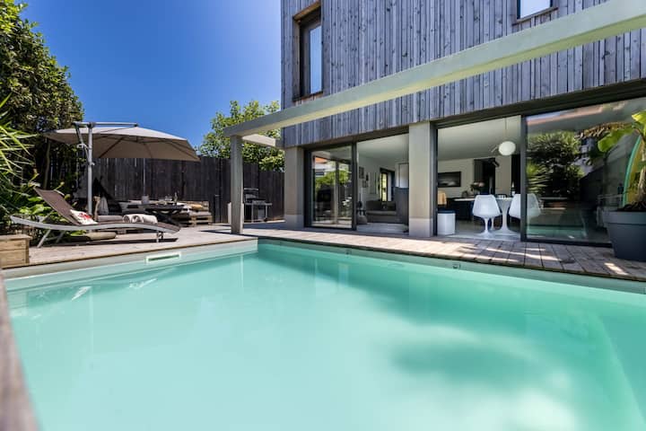 Villa Avec Piscine -Plage à 300m - Biarritz