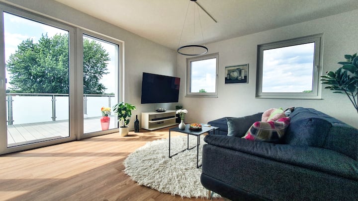 Wellness Penthouse- Ganzjahres Whirlpool Und Sauna - Burgdorf