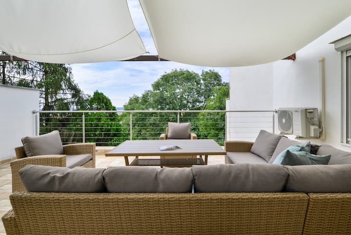 Exclusive Panoramic Apartment With Free Parking - Hongrie