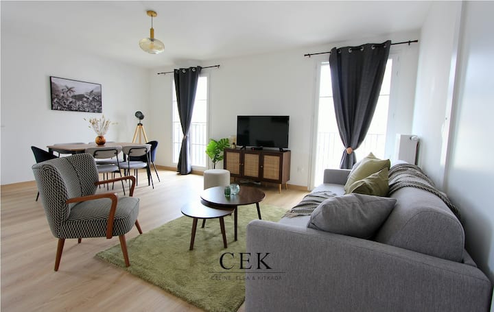 Cristal5~spacieux Appartement 6pers à Disneyland - Serris