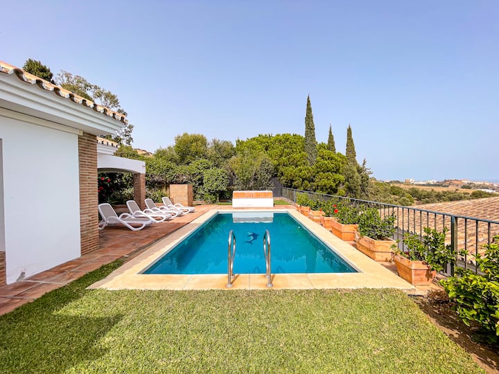 Rosa Blanca- Private Heated Pool, Views - Mijas