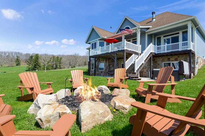 Lake Access, Free Golf, Hot Tub, Fire Pit, Tennis - Deep Creek Lake, MD