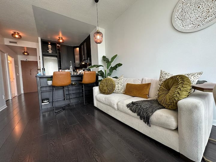 Condo Idéal Centre-ville: Parking Gratuit+piscine - Toronto