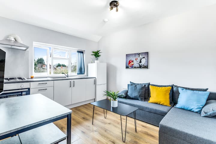 Modern 2-bed Flat Near Victoria Park, Leicester - Leicester