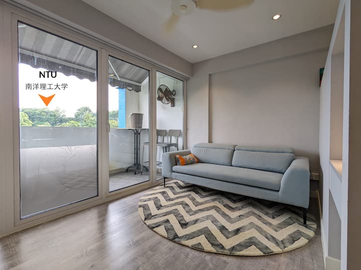 Modern 1 Bedroom Opposite Ntu - Jurong East