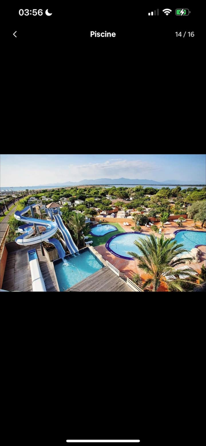 Mobil Home 3 Chambres 4* - Canet-en-Roussillon