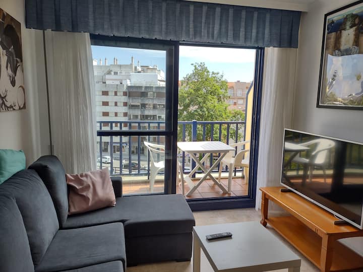 Atico Vacacional En Sanxenxo Con Aparcamiento - Portonovo