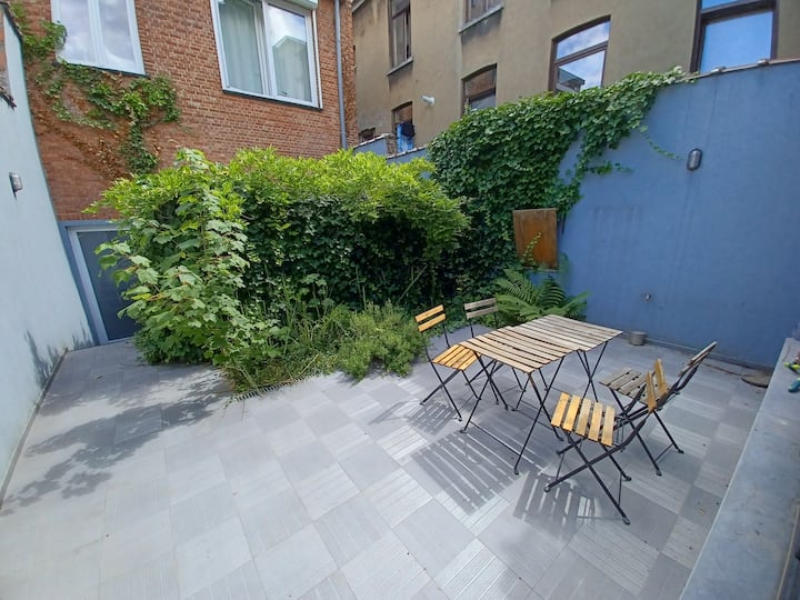 Tiny House Avec Terrasse Privée, 10 Mins Du Centre - Bruxelles
