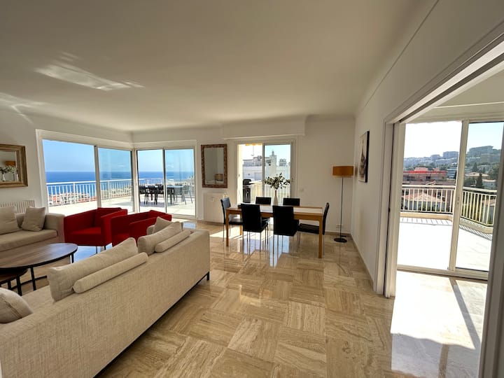 Toit Terrasse Exceptionnel - Vue Mer Panoramique - Nice