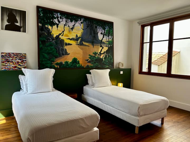 Chambre Ibañeta - Maison Maïté - Biarritz
