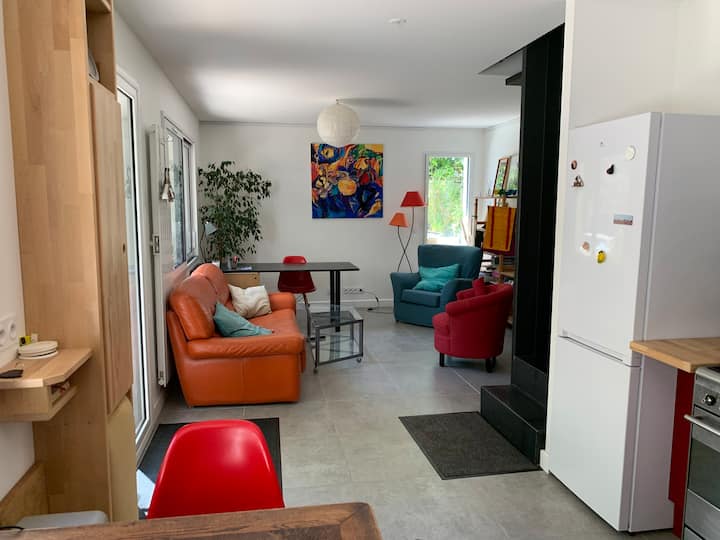 Maison Fleurie Piscine Quartier Boutonnet 4p. - 몽펠리에