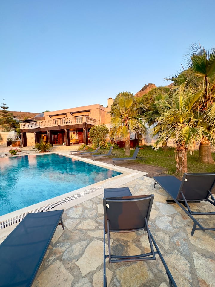Sea View Villa With Private Pool - Turgutreis