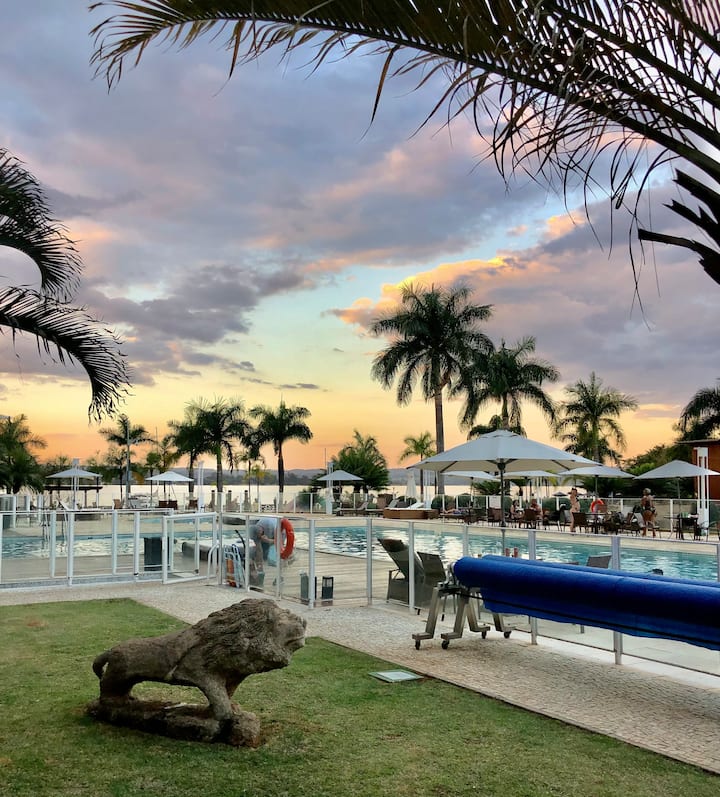 Life Resort Lake Ground Floor, Close To The Center - Brasília