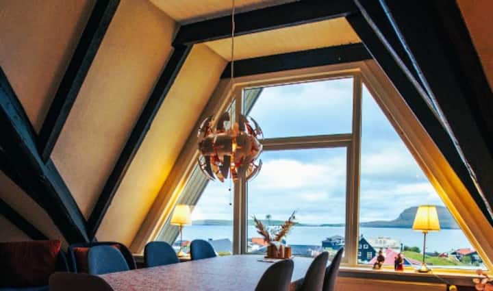 Room No. 4 Tora Guesthouse With The Stunning View - 法羅群島
