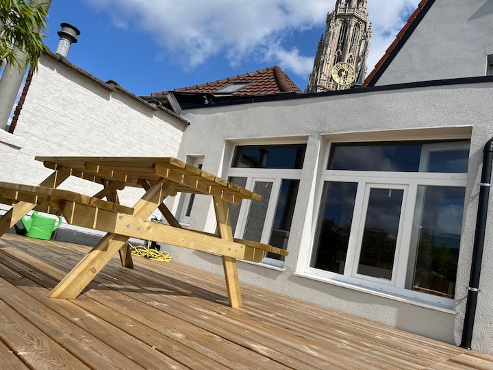 Rooftop Appartement With Terrace - Temse