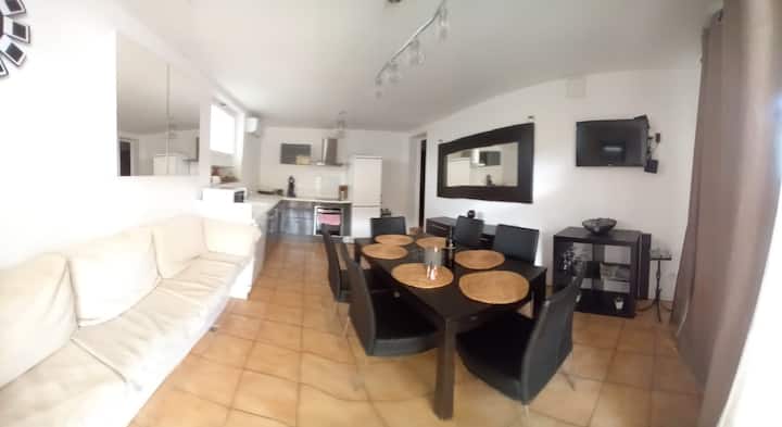 Appartement-2-privé, Terrasse, Parking Et Jardin - Le Boulou