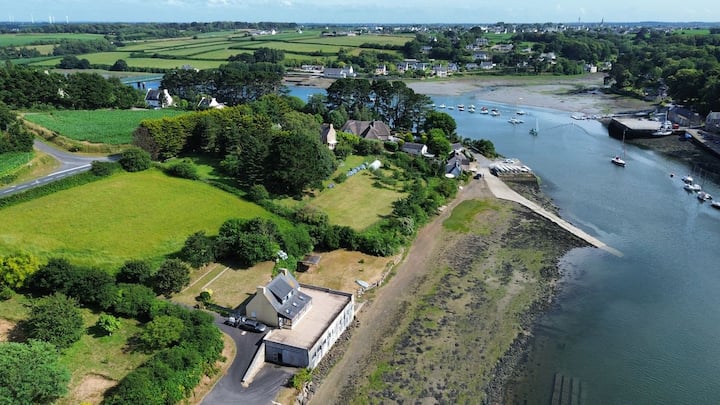 Maison Les Pieds Dans L'eau Avec Paddles - Plouguerneau