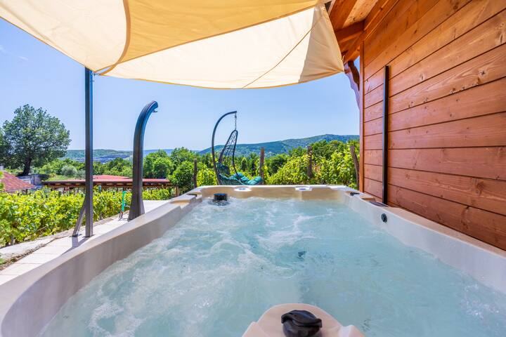 Weingarten House With Private Jacuzzi - Crikvenica