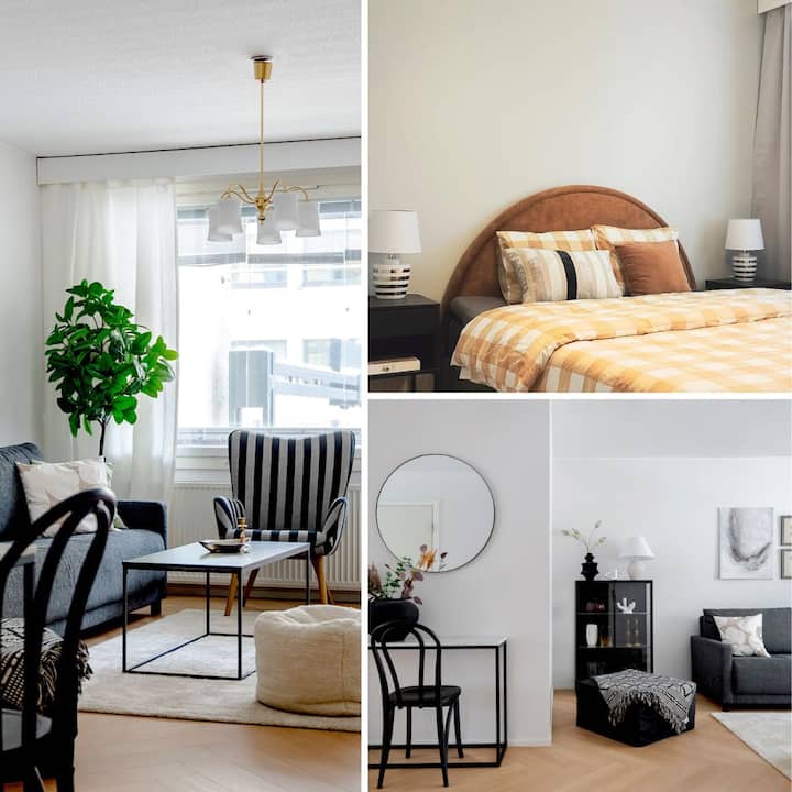 Modern Downtown Apt, Sauna, Balcony, Best Location - Pirkanmaa