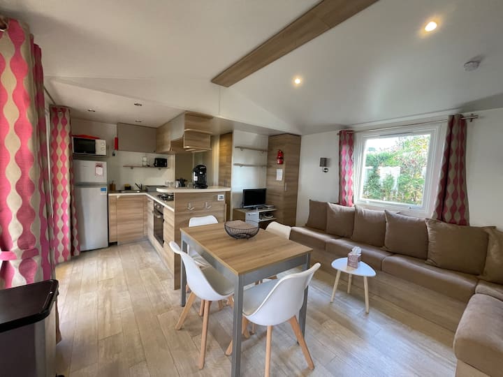 Mobil Home Luminosa / Camping Les Charmettes 4* - La Tremblade