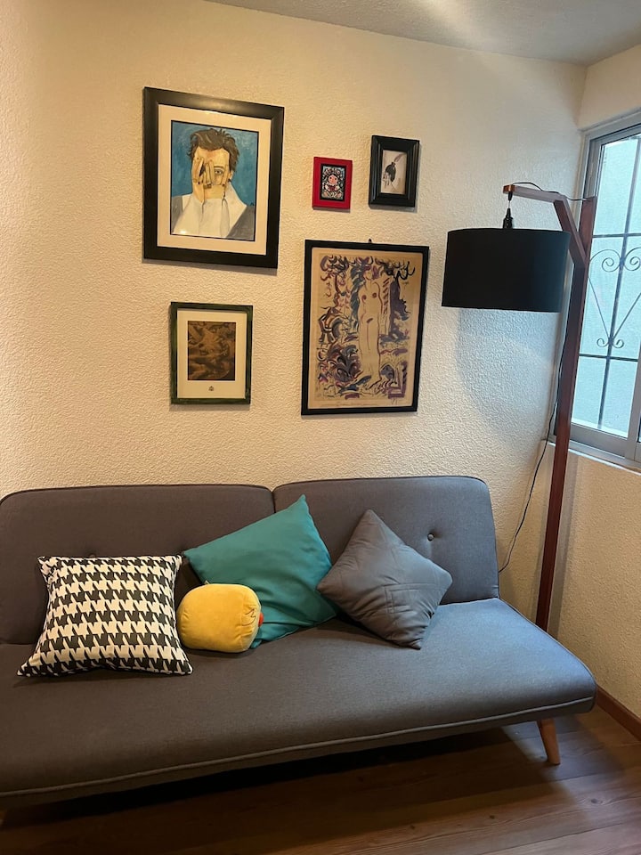 Cozy In Roma Norte Area With Parking - Mexico City