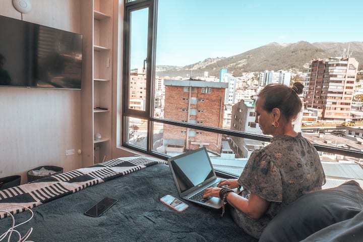 Eco-vida707: Luxury With Coworking And Top Areas - 