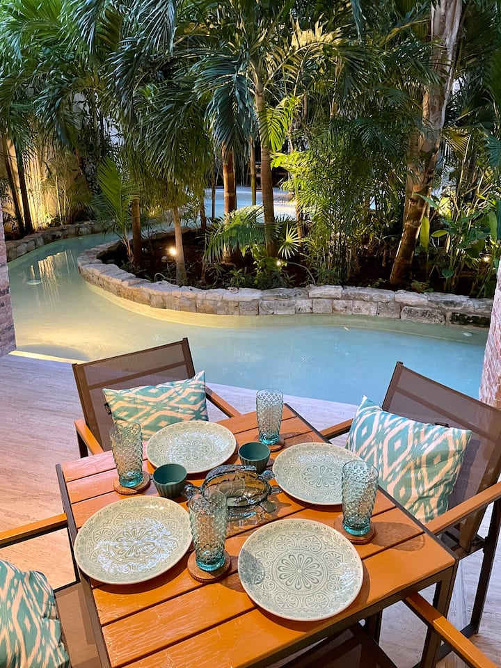 Cozy Loft With Poolside Terrace - Playa del Carmen