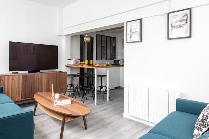 Lumineux & Rénové: Havre De Paix Pour 4 à Paris - Párizs