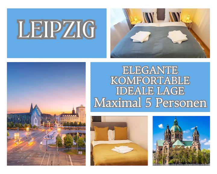 Gemütliche Wohnung In Leipzig Zentrum Mit Terrasse - ライプツィヒ