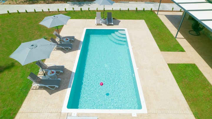 Villa Olia With Private Pool, Ideal For Families - Lefkada