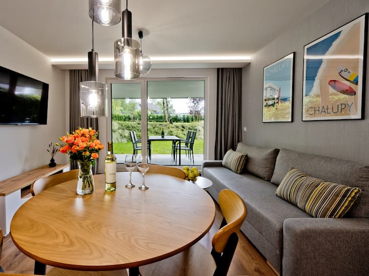 Blueapartpl Stylowy Apartament Przy Klifie - Władysławowo