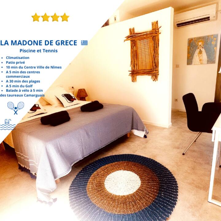 La Madone De Grêce, Piscine, Tennis, Parking - Saint-Gilles