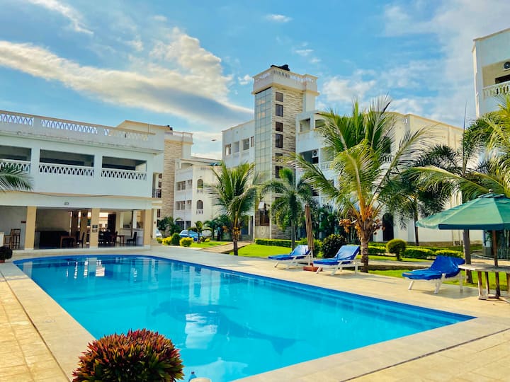 Elna's Mystique Penthouse-diani 5 Min To The Beach - Diani Beach