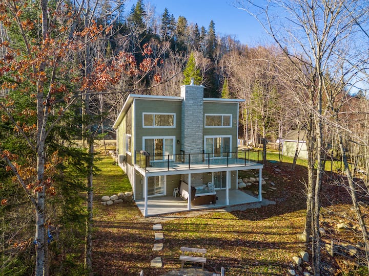 Sérénité Et ÉVasion | Chalet En Montagne Avec Spa - Quebec