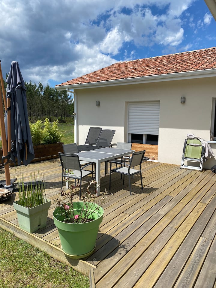 Maison Dans Un Havre De Paix. - Castets