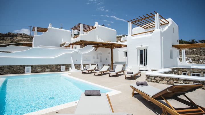 Eliaspiritvillaa3 - 4bd Mykonos W/pool Live&travel - Mykonos