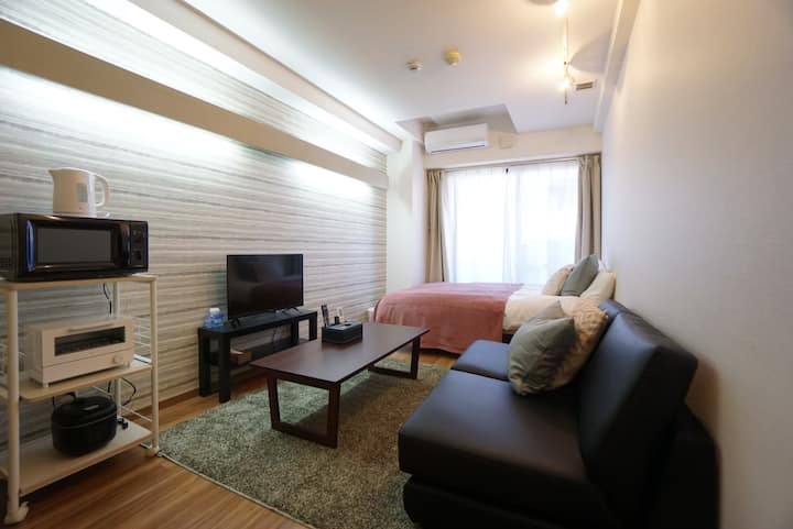 5mins Walk To Subway And Dotonbori Free Wifi #Rd41 - Osaka, Japan