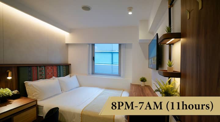 Double Room,window,short Overnight,11hours:8pm-7am - Singapore