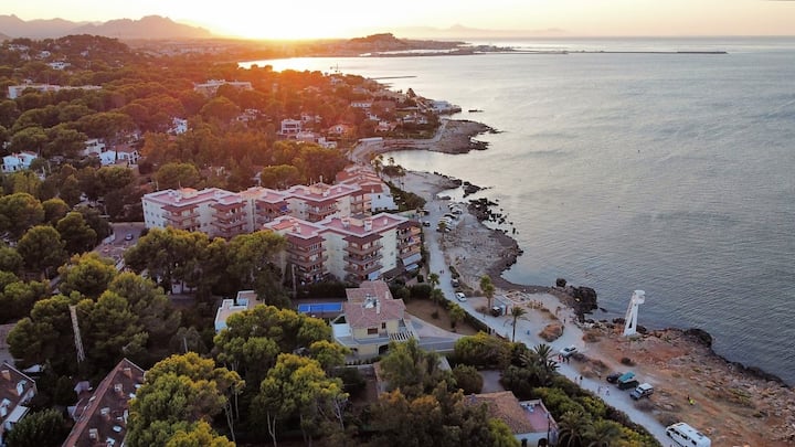 Bungalow Adosado En Las Rotas Frente Al Mar - Denia
