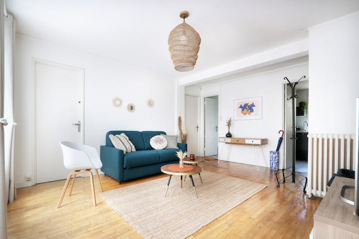 Le Liberty, Charmant Appartement Avec Garage Privé - Rennes