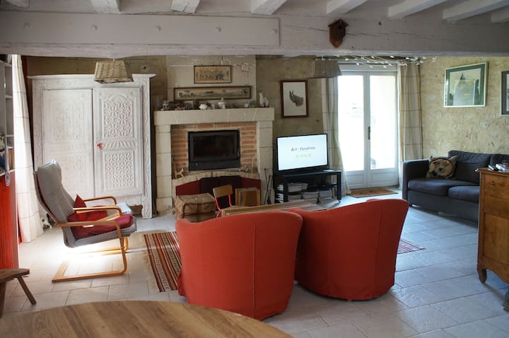 Les Fortineries - 2 Chambres Sur Tout L'étage - Bourgueil