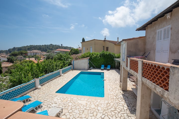 Belle Maison Avec Piscine Privée - Cagnes-sur-Mer