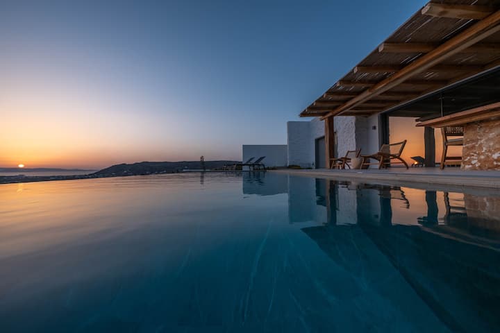 Oskelos - Three-bedroom Villa With Private Pool - Naxos