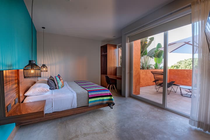 Sayulinda Terrace Room King Size - Pet Friendly - Sayulita