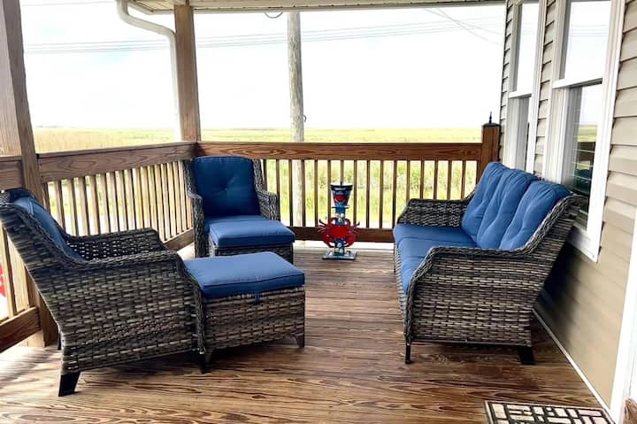 Sea Esta Beach House, 3 Bedroom Close To The Beach - Holly Beach, Cameron