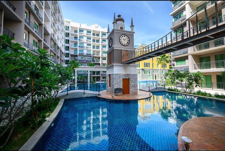 #303飘-阿卡迪亚-近步行街-配套齐全，市中心，42平 - Pattaya