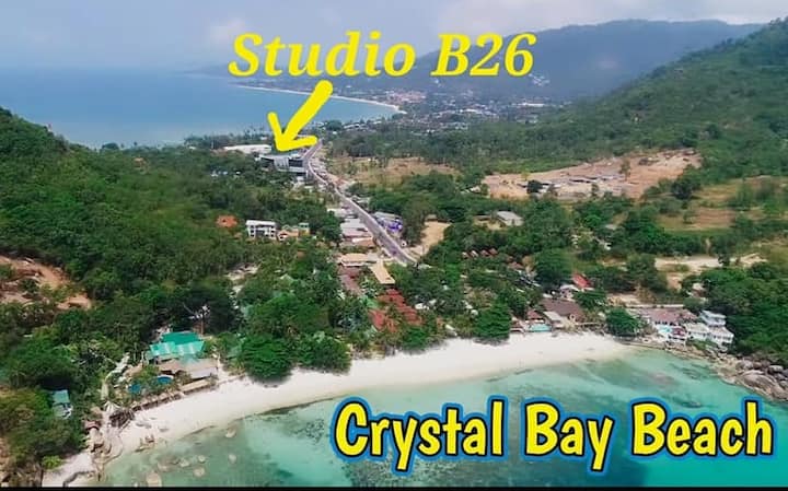 Studio B26 Crystal Bay (Silver Beach) Netflix Pool - サムイ島